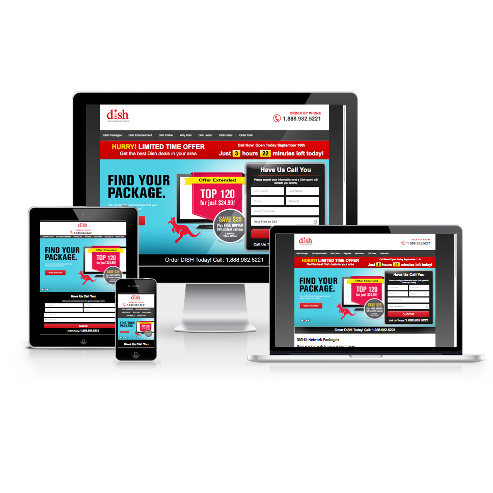 Dish Network Affiliate Site Design - Peak Seven Advertising | Florida ... Dish Network Affiliate Site Design - Peak Seven Advertising | Florida ...